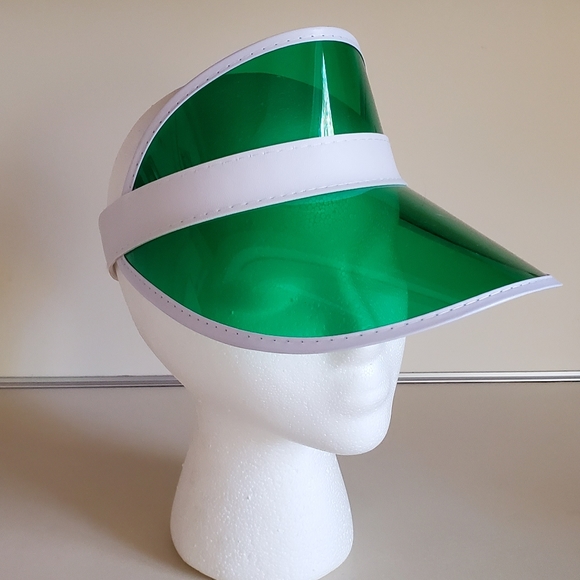 Accessories | Clear Colored Plastic Sun Visor | Poshmark